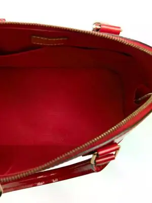 LOUIS VUITTON Monogram Vernis Alma Pm Handbag