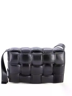 Bottega Veneta Cassette Padded Maxi Crossbody Bag - Black