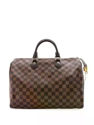 LOUIS VUITTON Speedy Bandouliere Satchel - Brown