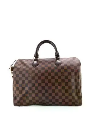 LOUIS VUITTON Speedy Bandouliere Satchel - Brown