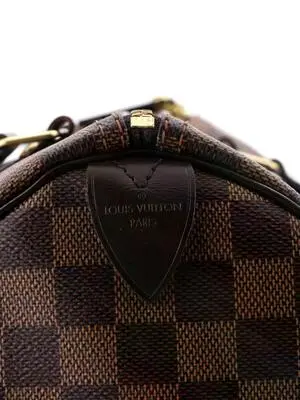 LOUIS VUITTON Speedy Bandouliere Satchel - Brown