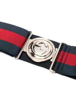 Gucci Web Interlocking G Belt