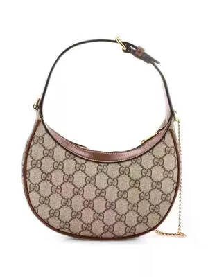 Gucci Interlocking G Patch Half Moon Mini Hobo Bag
