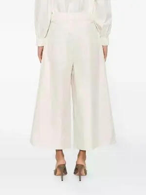 PSOPHIA Wide-leg Cropped Trousers