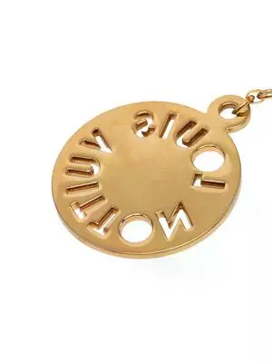 LOUIS VUITTON 2017 Gold Plated And Resin Bag Charm Key Chain