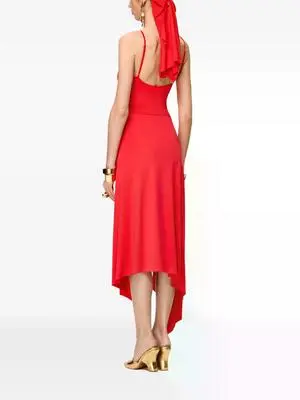 KOROBEYNIKOV Asymmetric Gathered Skirt With Gold-tone Hardware