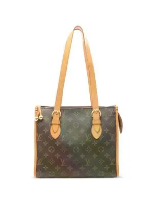 LOUIS VUITTON Popincourt Monogram Tote Bag - Brown