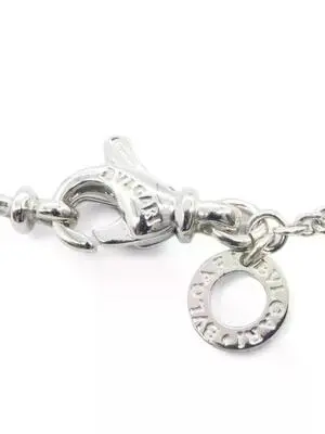 BVLGARI B.zero1 18k White Gold Diamond Pendant Necklace