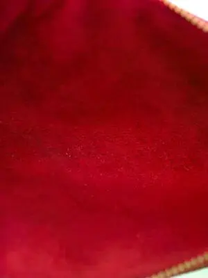 LOUIS VUITTON 1998 Epi Pochette Accessories Shoulder Bag - Red