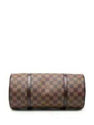 LOUIS VUITTON 2003 Damier Ebene Papillon 30 Handbag