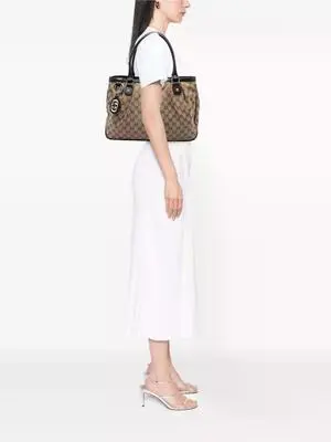 Gucci Sukey Gg Canvas Tote Bag