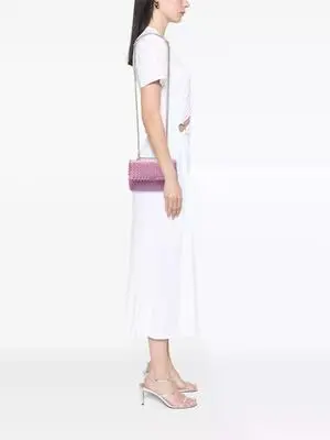 Bottega Veneta Olimpia Crossbody Bag - Pink