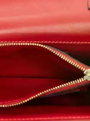 Valentino Garavani Rockstud Chain Pouch Crossbody Bag - Red