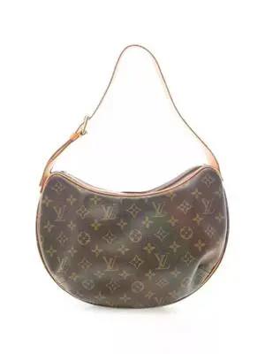 LOUIS VUITTON Monogram Croissant Shoulder Bag - Brown
