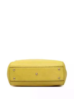 Gucci Mini Calfskin Bamboo Shopper Satchel