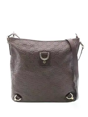 Gucci Ssima Crossbody Bag - Brown