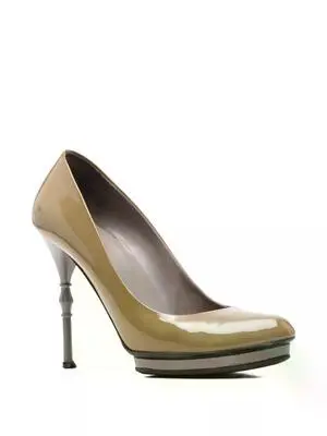 Gucci Bamboo-effect Platform Pumps