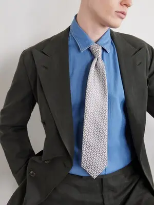 Charvet 8.5cm Silk-jacquard Tie