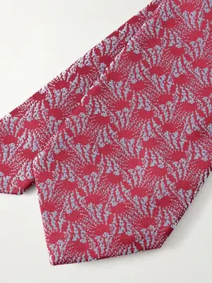 Charvet 8.5cm Silk-jacquard Tie