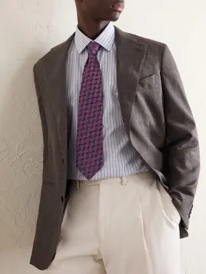Charvet 8.5cm Silk-jacquard Tie