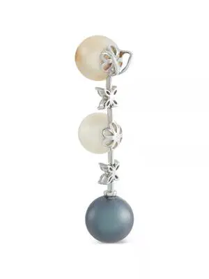 LB EXCLUSIVE 18k White Gold Pearl And Diamond Pendant