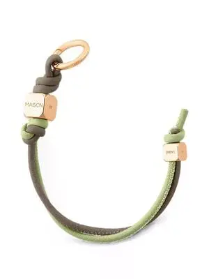 MAISON DE SABRE Knotted Leather Charm
