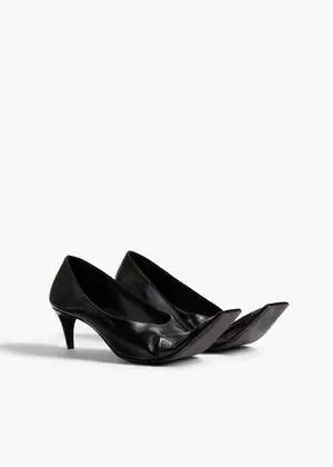 Khaite Marlene Pump In Glazed Leather