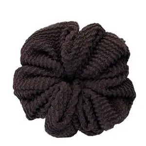 ELK & BLOOM Elk & Bloom Soft Cotton Chunky Scrunchie Brown