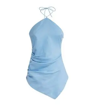 Faithfull The Brand Linen Natalia Top
