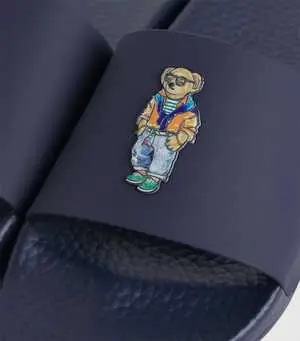 Polo Ralph Lauren Polo Bear Slides - Navy