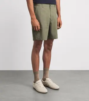 Barbour Twill Sherburn Shorts - Green