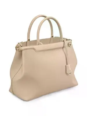 MAISON DE SABRE Large Palais Leather Shoulder Bag - Neutrals