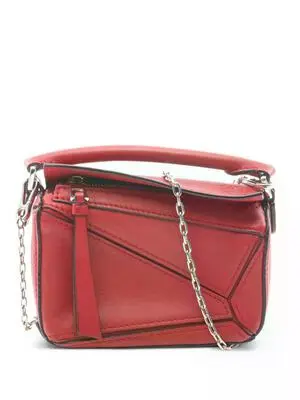 Loewe 2000s Puzzle Nano Tote Bag - Red