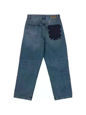 Essentiel Antwerp Jansen Stud-embellished Distressed Jeans