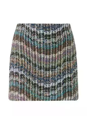 Missoni Zigzag-knit Sequin Embellished Skirt