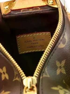 LOUIS VUITTON Monogram Canvas Side Trunk Pm Shoulder Bag - Brown