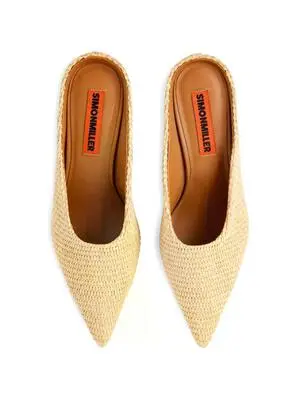 SIMONMILLER Gala Wedge Mules