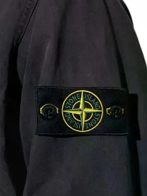 Stone Island Logo-patch Button-up Jacket