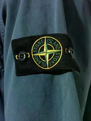Stone Island Logo-patch Short-sleeved Shirt