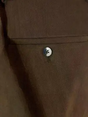 Caruso Pleated Moleskin Trousers