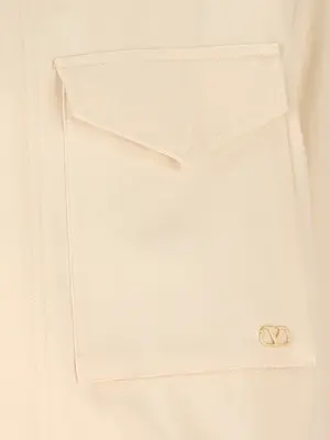 Valentino Garavani Vlogo Signature Pocket Caban Coat