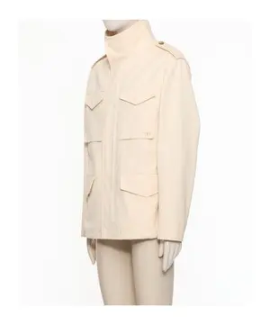 Valentino Garavani Vlogo Signature Pocket Caban Coat