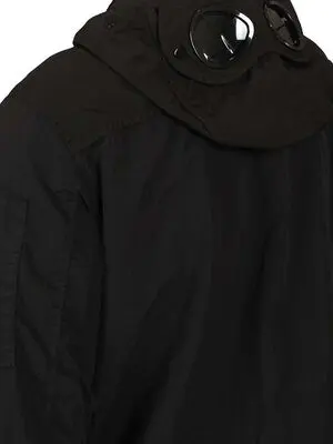 C.P. COMPANY Goggle Detailed Hooded Overshirt