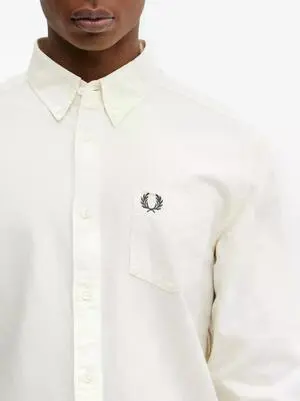 Fred Perry Logo-embroidered Shirt