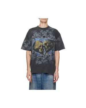 REPRESENT Dead Romance Graphic T-shirt - Black
