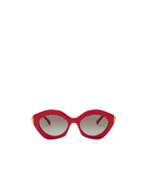 Loewe Coil Cateye Sunglasses - Ruby