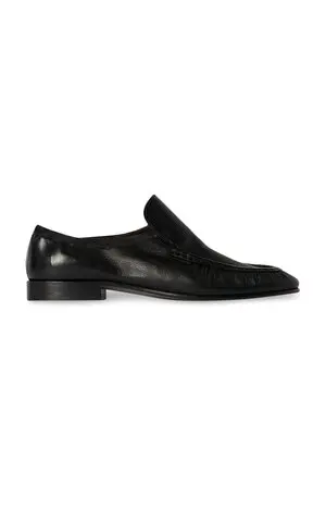 THE ROW Soft Moccasins Two - Black