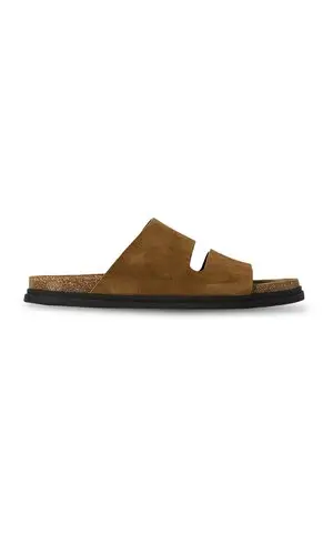 THE ROW Band Leather Sandals - Brown