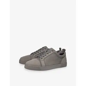 CHRISTIAN LOUBOUTIN Louis Jr Canopy Suede Trainers