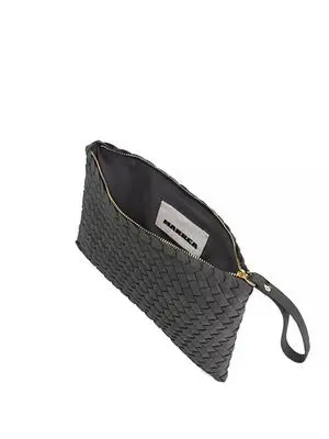 MARREA Woven Clutch Bag